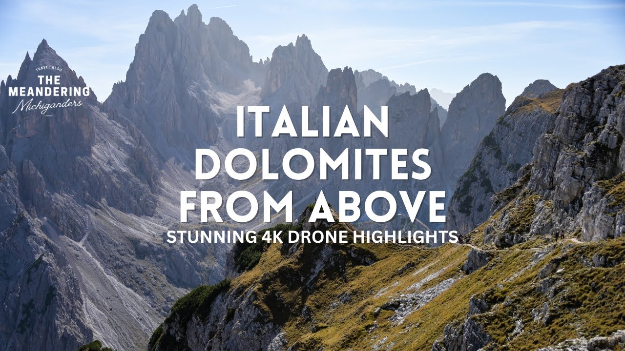 Dolomites from the Sky | STUNNING 4k Drone Footage - YouTube