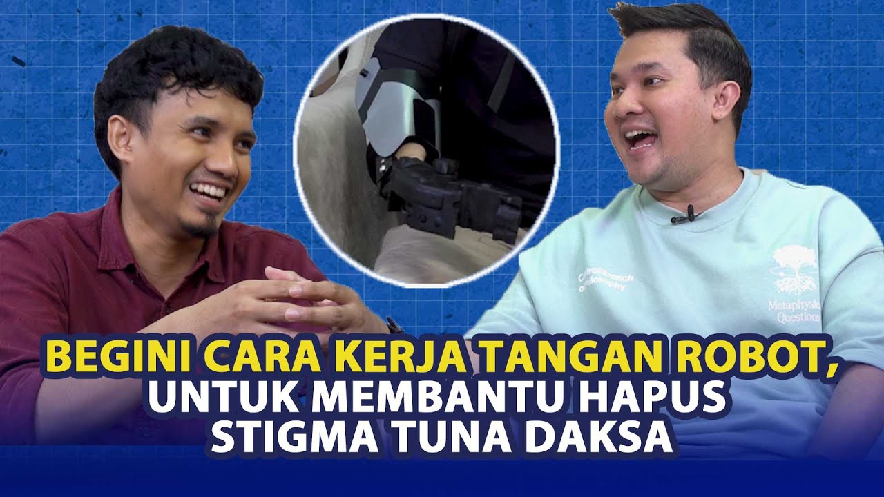 Cara Kerja Tangan Robot untuk Tuna Daksa Karya ITB | KODE - YouTube
