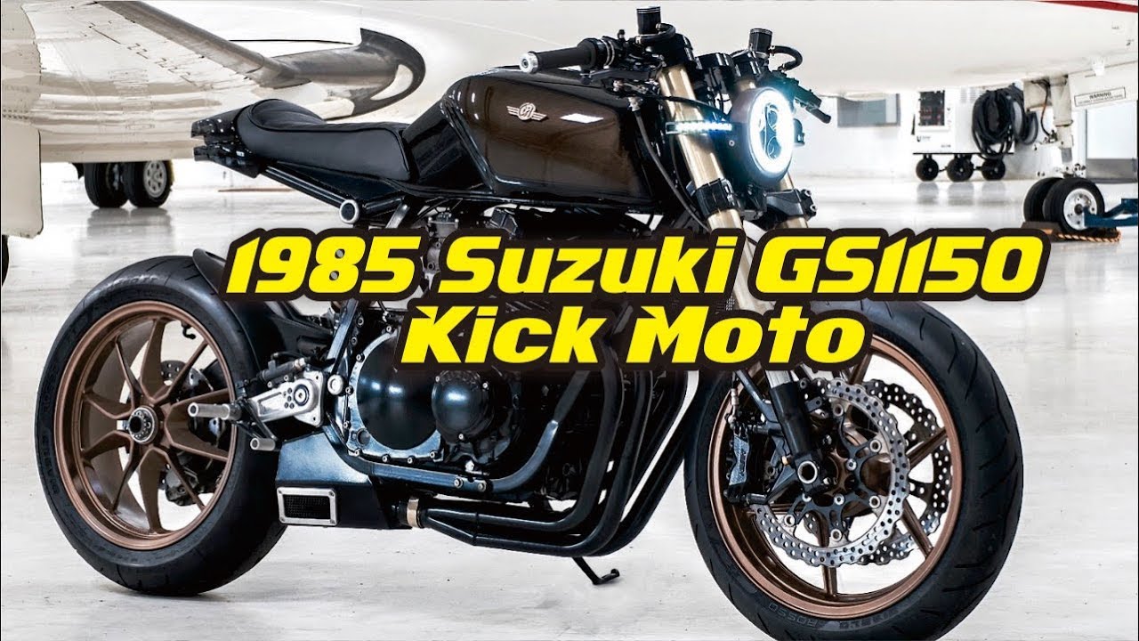 1985 Suzuki GS1150 rebuilt in a modern classic style by the Canadian ...