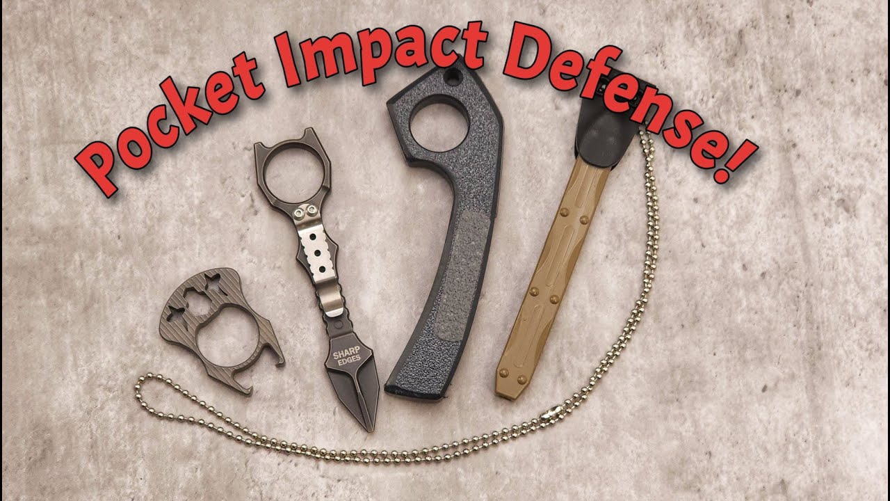 Pocket Impact Tools - Last Ditch Personal Defense! - YouTube