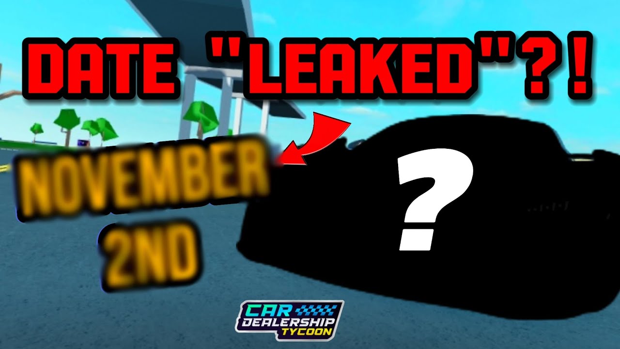 OFFICIAL LICENSED CARS RELEASE DATE PREDICTION IN Car dealership tycoon ...