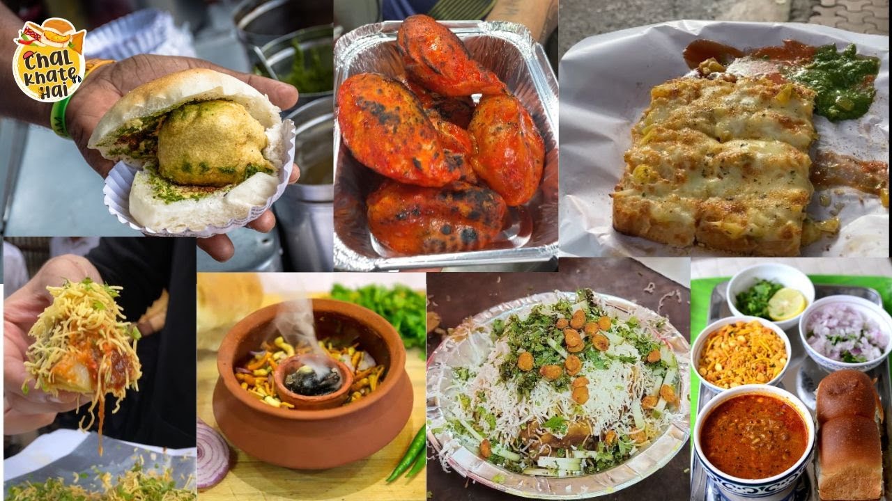 Popular Mumbai Street Food | Best Street Food in Mumbai | Chal Khate ...