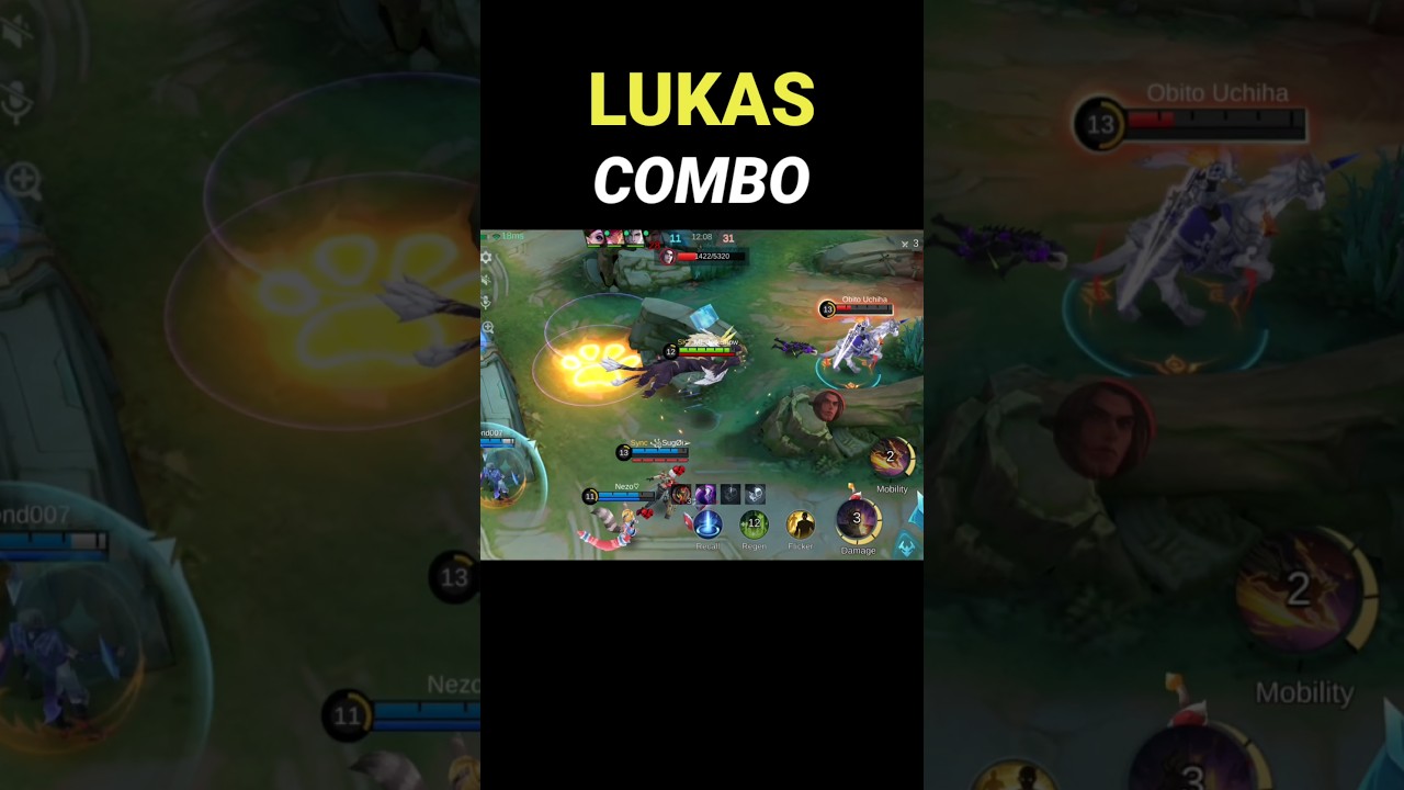 Lukas mlbb - Combos #mltalkshow #mlbb #lukas - YouTube