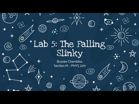 PHYS 2211 Lab 5 The Falling Slinky - YouTube