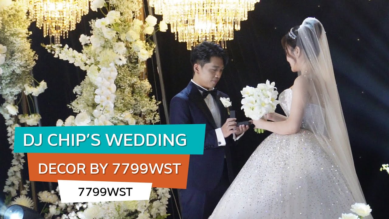 Trang trí đám cướI Dj Chip - Nhật Hà | Highlight Decor by 7799WST - YouTube