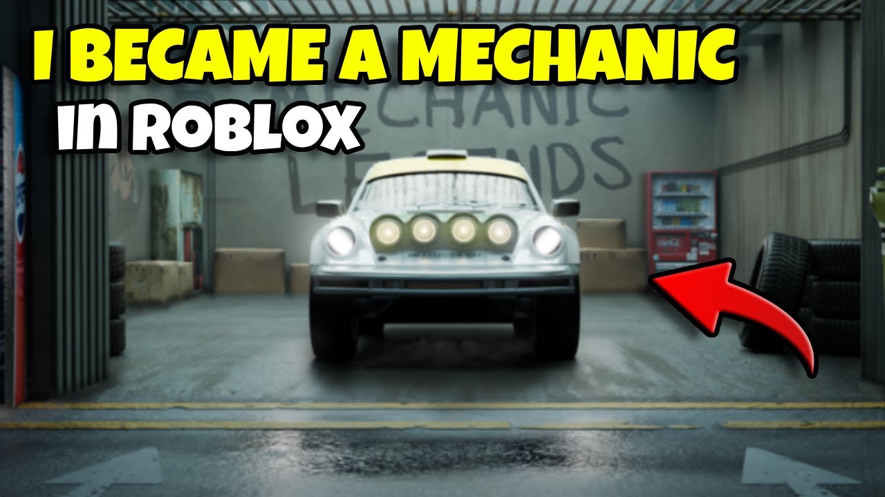 I Became A Mechanic In Roblox! #youtube - YouTube