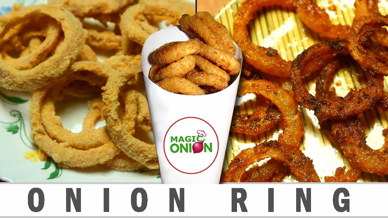 Onion Ring II Snacks II Spicy II Crunchy - YouTube