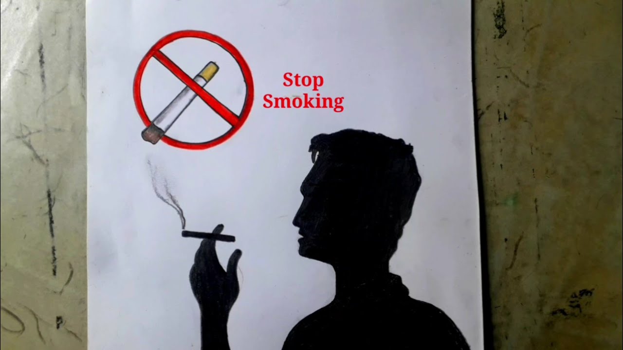 How to draw anti drugs day | anti drugs day drawing | stop drugs poster ...