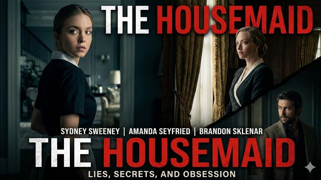 The Housemaid (2025) Full Movie Explained in Hindi | Sydney Sweeney ...