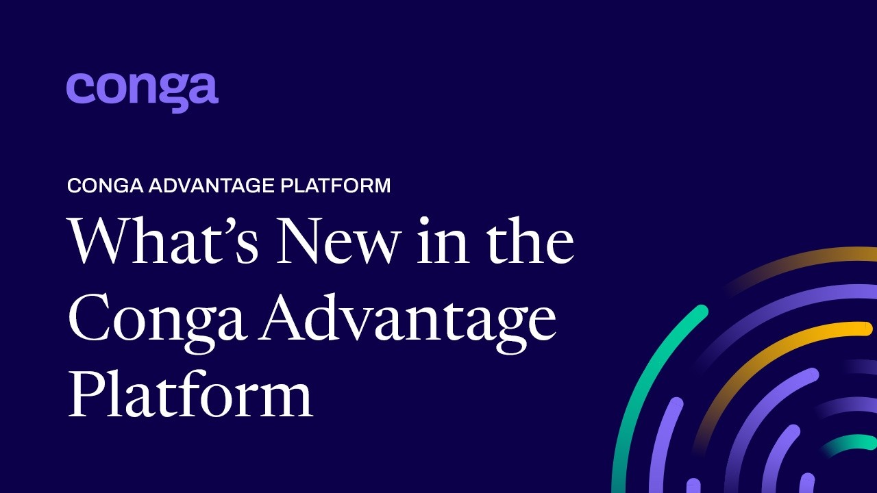 Enhanced Approvals & UI Updates: What's New in Conga Platform - YouTube