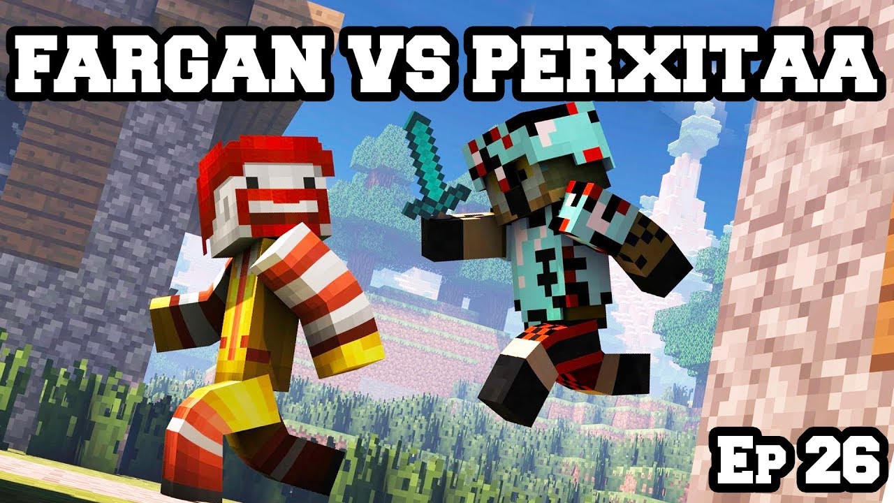 FARGAN vs PERXITAA la PELEA en MINECRAFT EXTREMO #26 - YouTube
