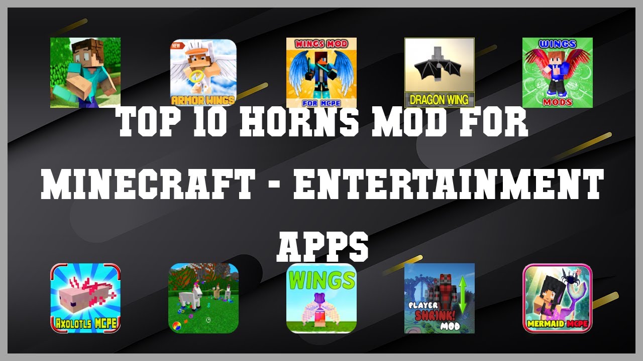 Top 10 Horns Mod For Minecraft Android Apps - YouTube