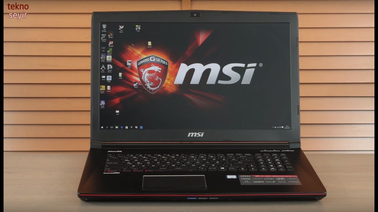 MSI GE72 Apache Pro incelemesi - YouTube