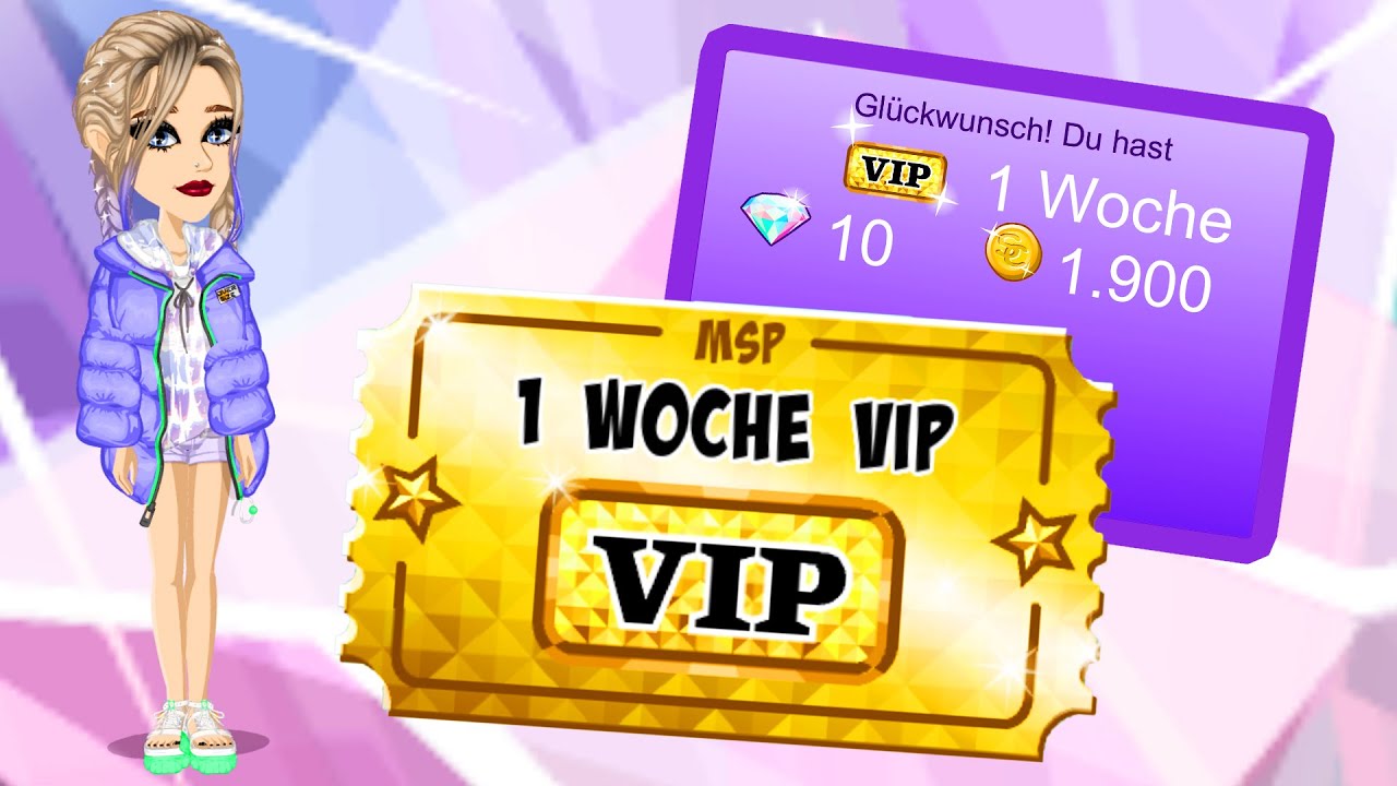 VIP Ticket und neues Dia Pack geschenkt bekommen OMG 😱 MSP Gaming - YouTube