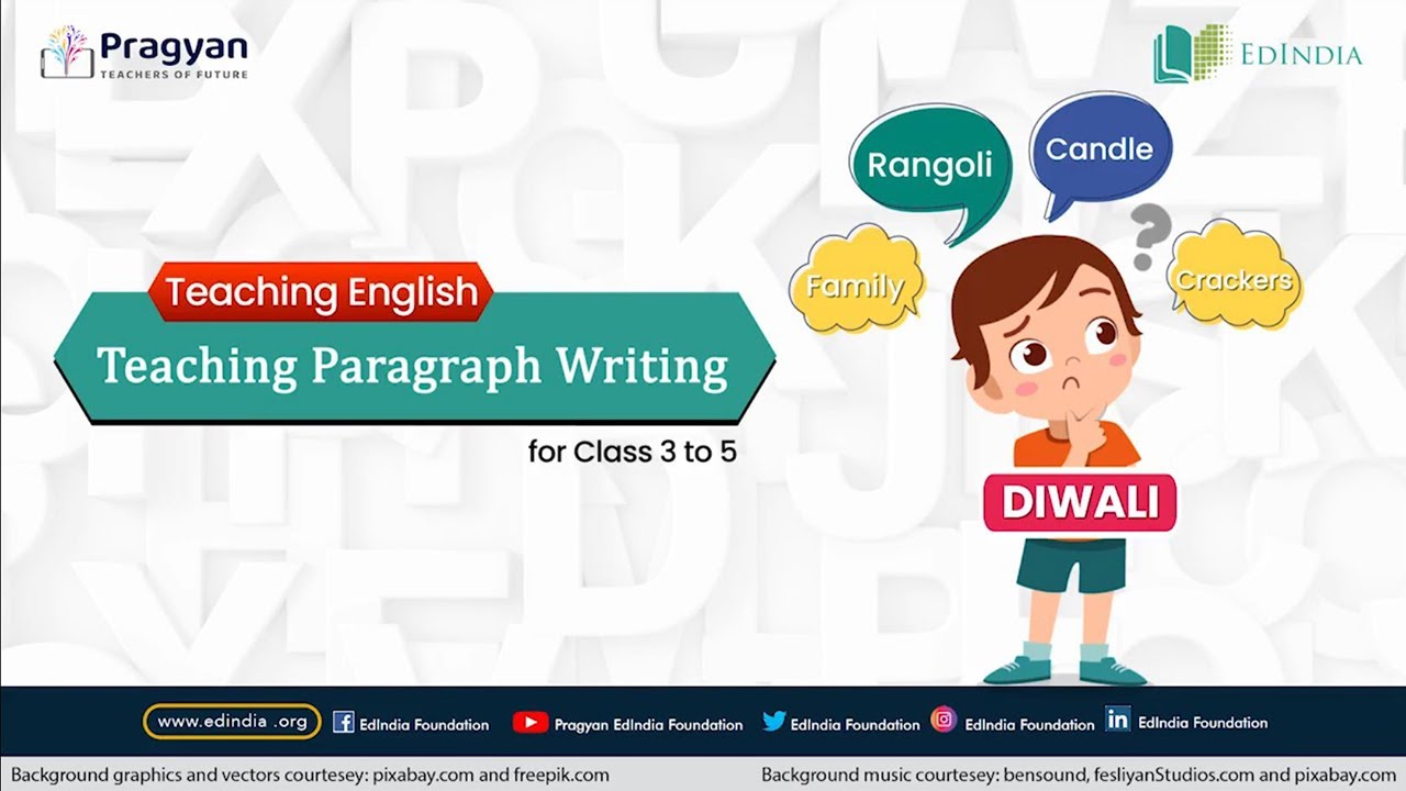 Teaching Paragraph Writing | ESL | Primary English - YouTube