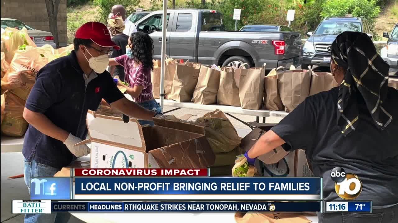 Local non-profit bringing relief to families - YouTube