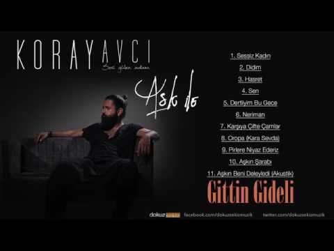 Koray Avcı   Gittin Gideli Akustik Official Audio   YouTube