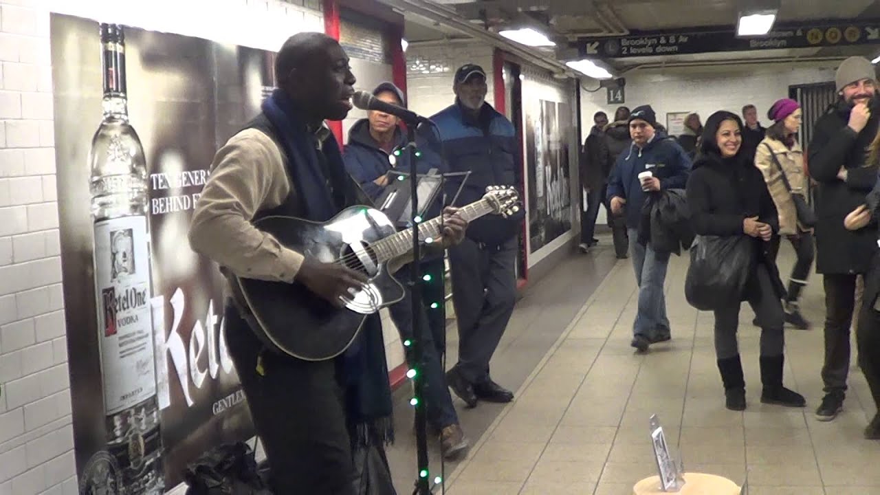 Guitaro 5000 @ Union Square subway station 12 28 13 video 3 - YouTube