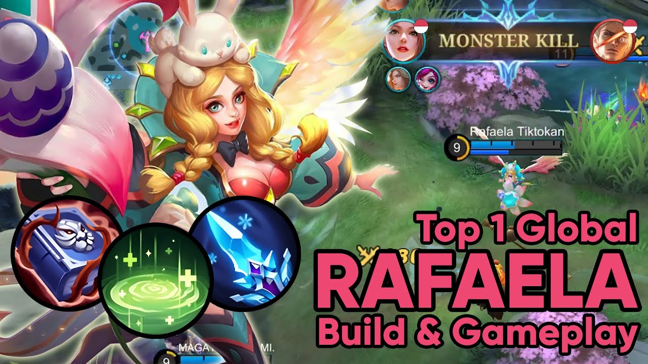 RAFAELA THE HEALING QUEEN !!! | Top 1 Global Rafaela Gameplay | New ...