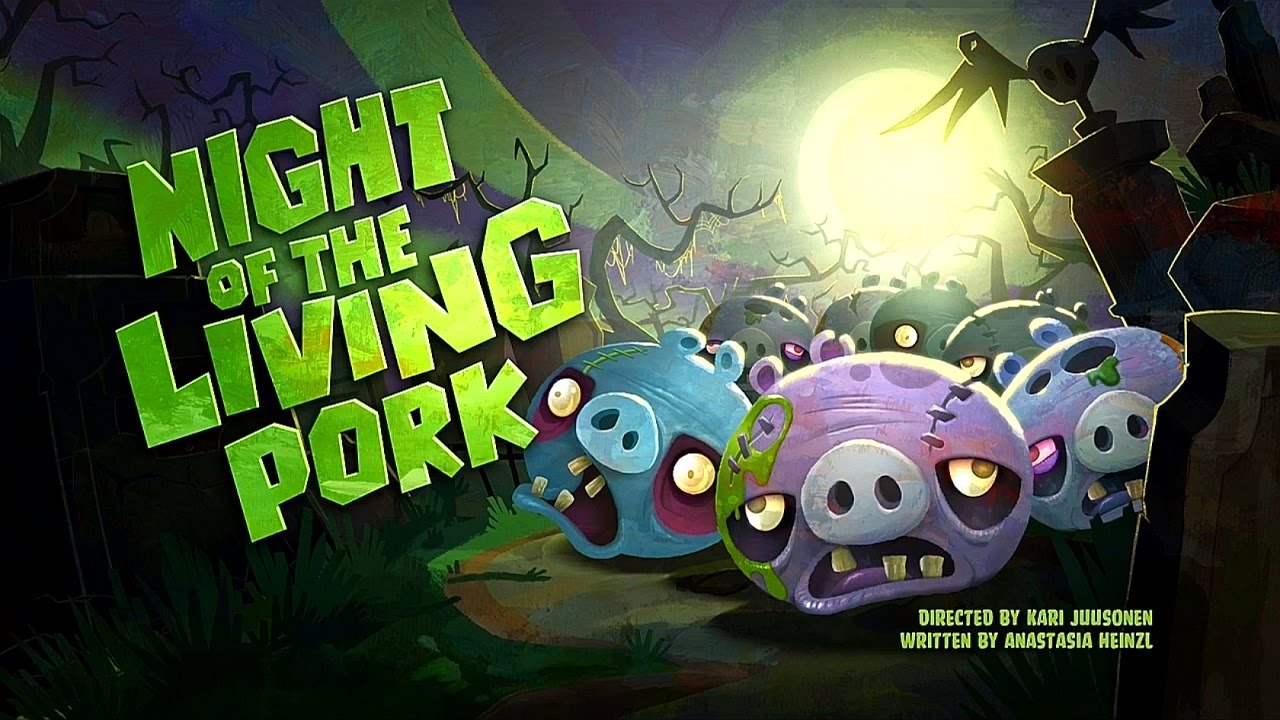 Angry Birds Toons Season 1 | Night of the Living Pork | S1 E33 1080p ...