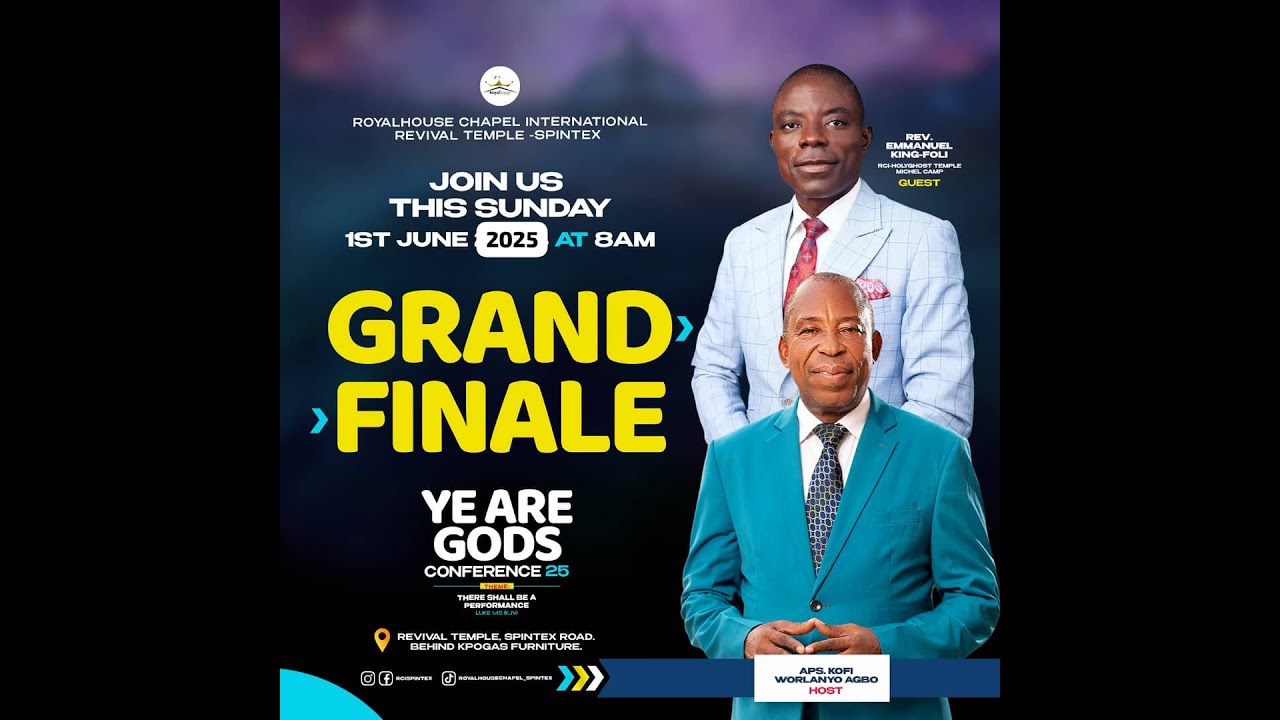 LIVE NOW | Ye Are Gods Conference 2025 || Grand Finale - YouTube