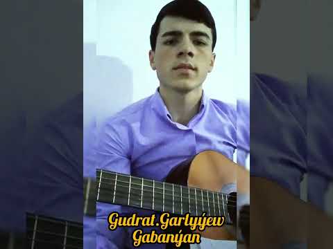 Ýaş talant Gudrat Garlyýew Gabanýan 2022 gitara aydymlary