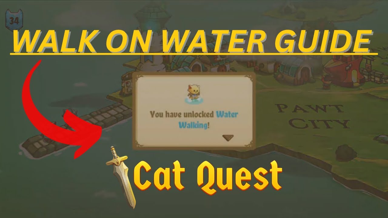 How To Walk On Water Guide | Cat Quest | PS5 - YouTube