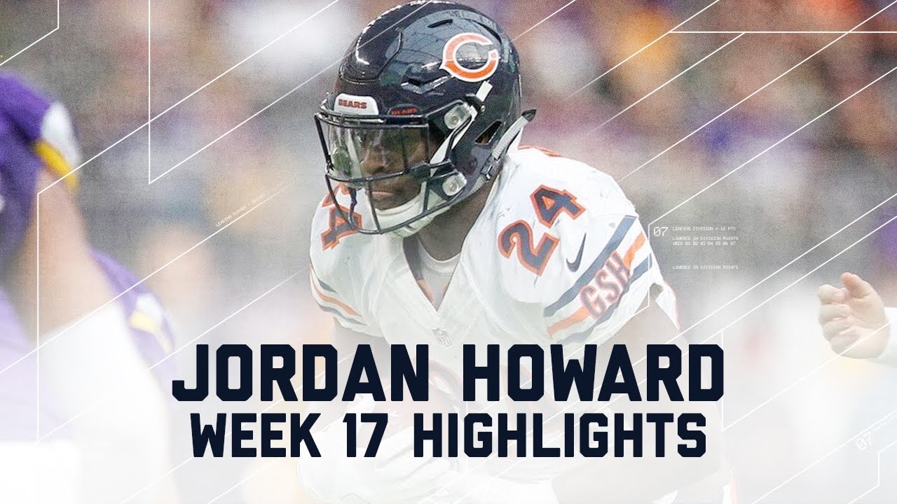 Jordan Howard Blasts Off for 135 Rushing Yards! | Week 17 Player ...