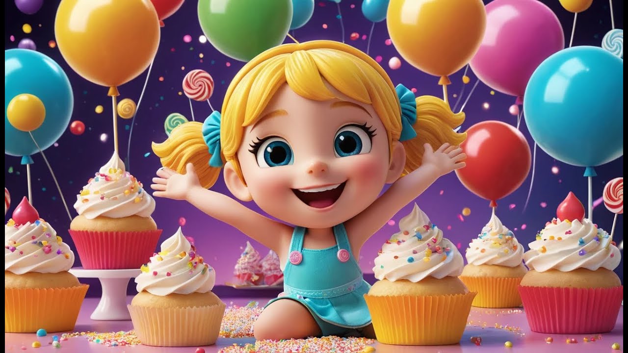 The Cupcake Parade Goes Marching On Rhyme Song | Rhyme & Lyrics for ...