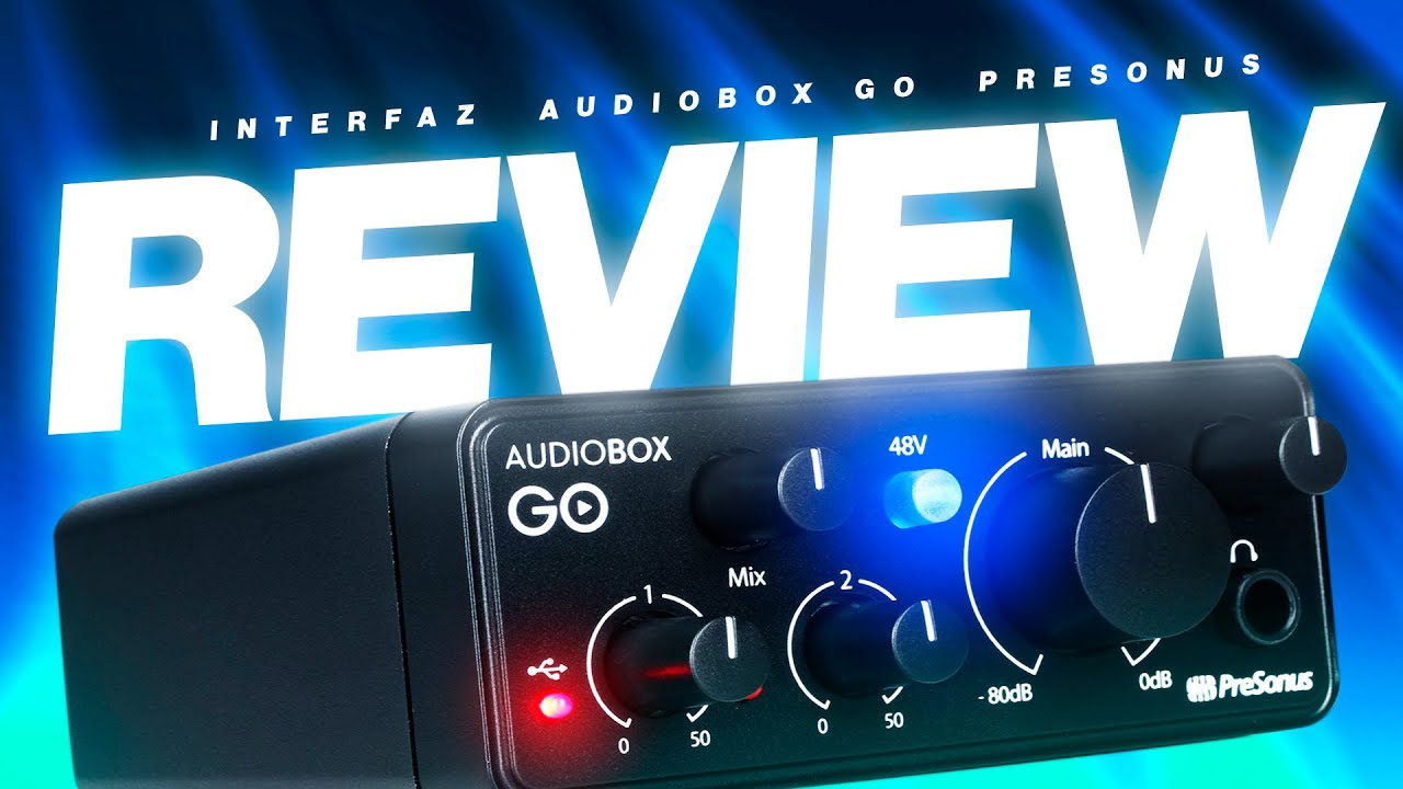 AudioBOX GO | La nueva INTERFAZ DE AUDIO de PreSonus | OFERTA EXCLUSIVA ...