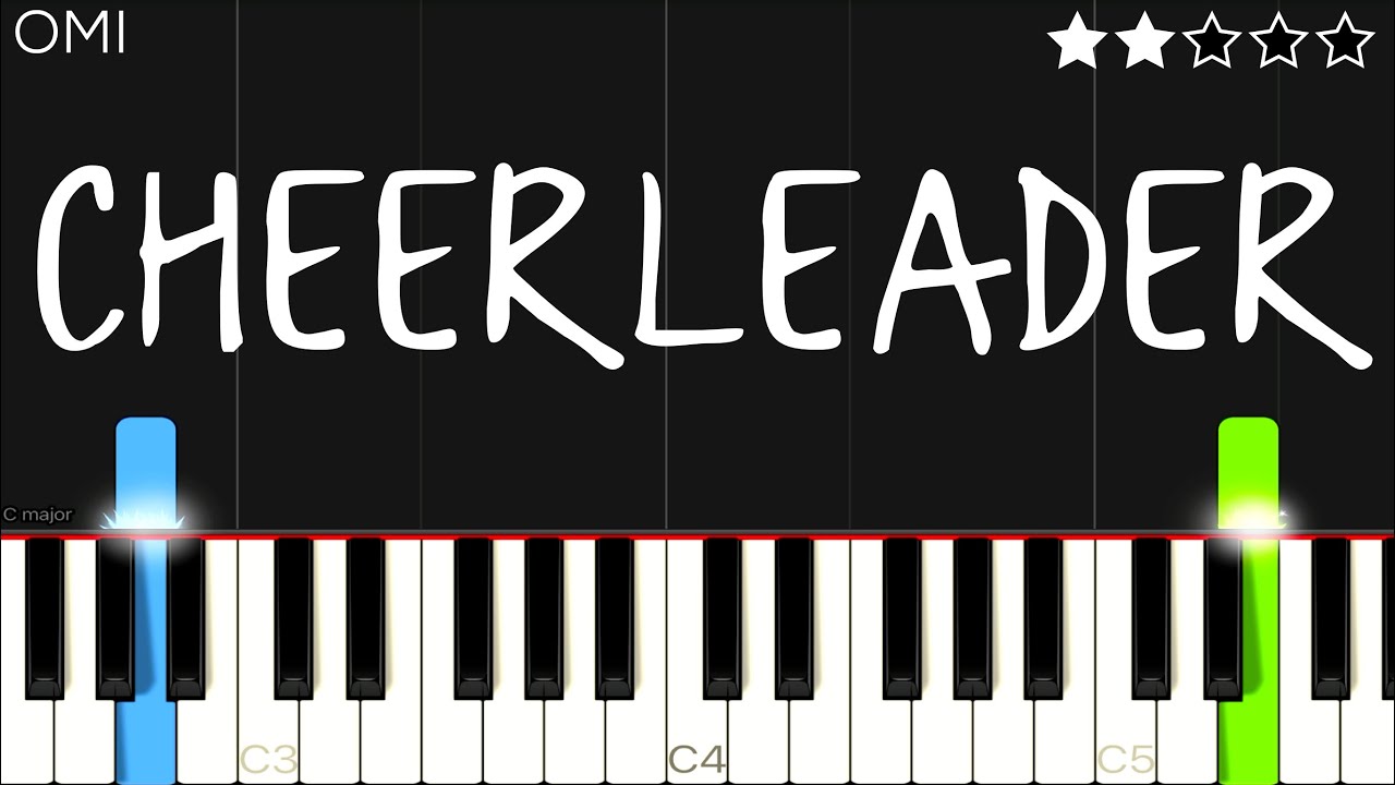 OMI - Cheerleader | EASY Piano Tutorial - YouTube