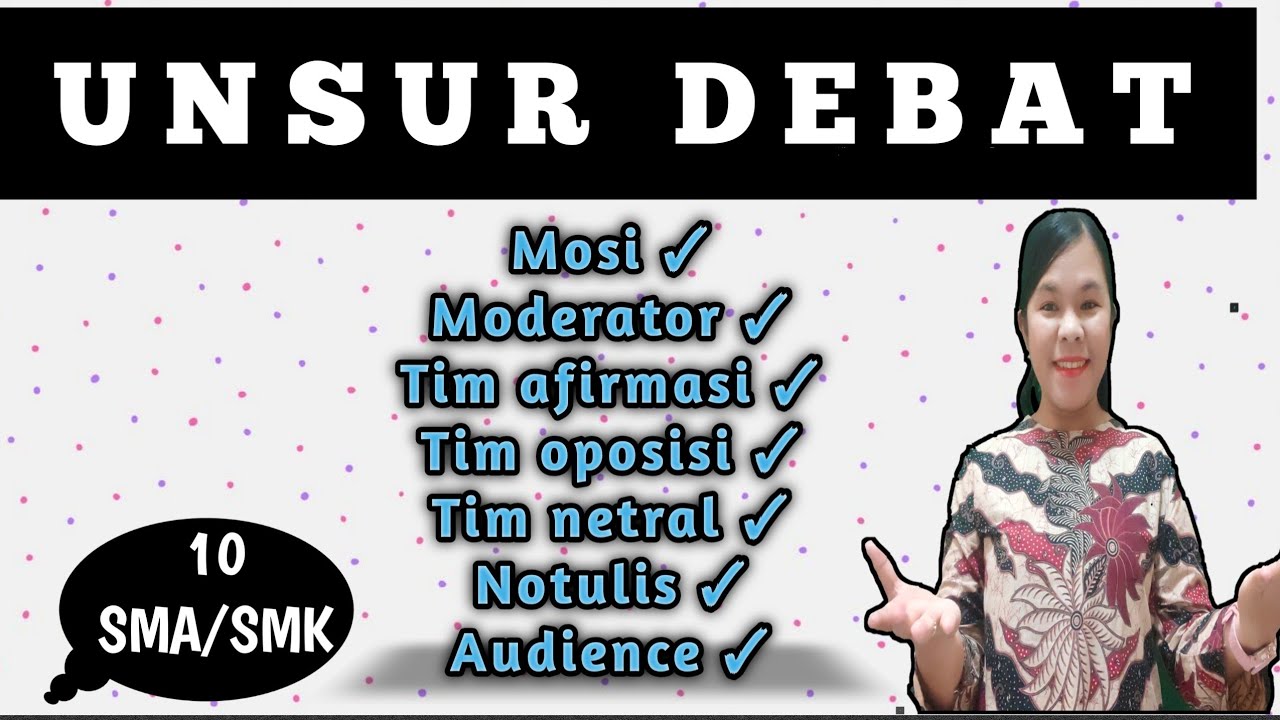 UNSUR-UNSUR DEBAT - YouTube