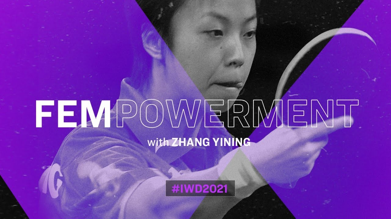 ZHANG YINING - Inspirational Women in Table Tennis - YouTube