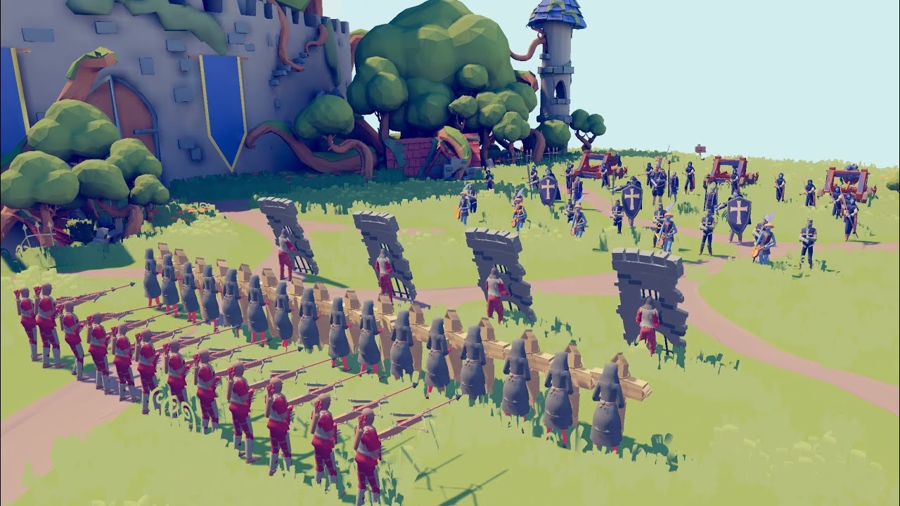 Elite Archers vs. Medieval Knights /TABS-Totally Accurate Battle ...