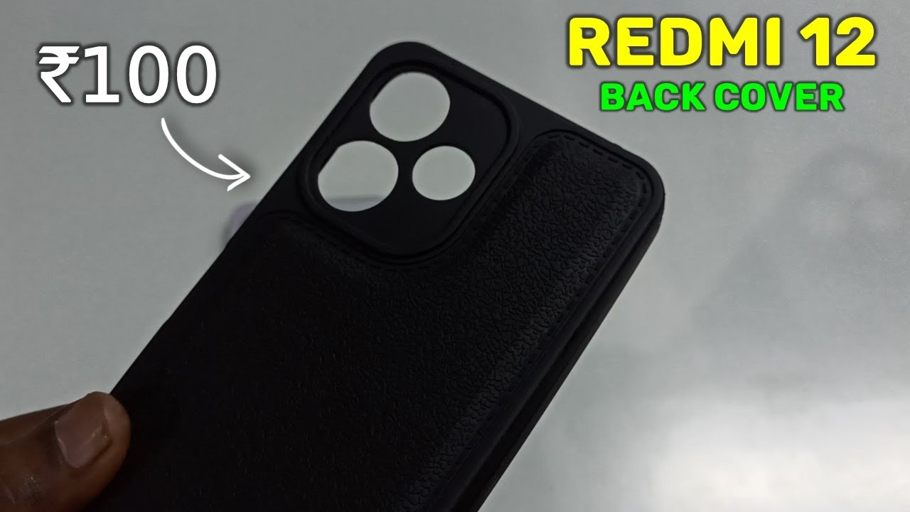 Redmi 12 5G Back Cover | Best back Cover for Redmi Phones - YouTube