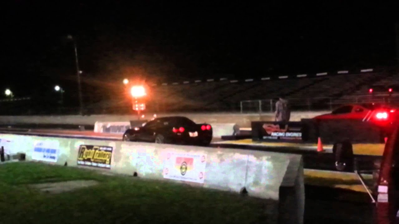 Z06 quarter mile run - YouTube