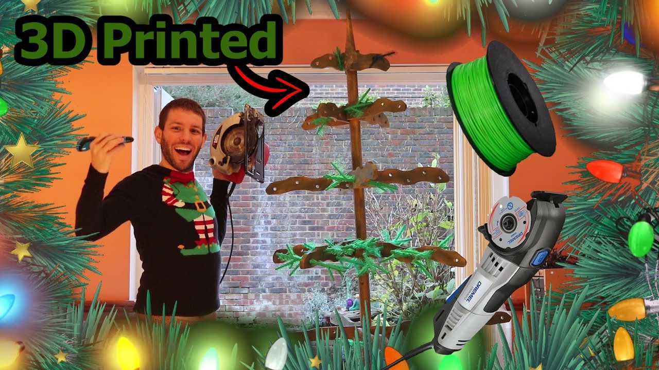 How to build a 3D Printed Christmas Tree (Maker Tree) - YouTube