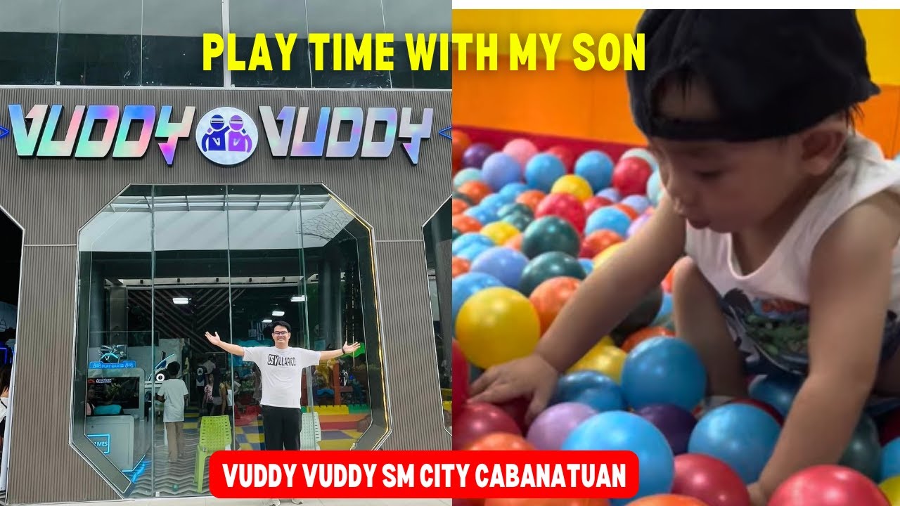 PLAYTIME AT VUDDY VUDDY SM CABANATUAN #AlexanderCesario - YouTube
