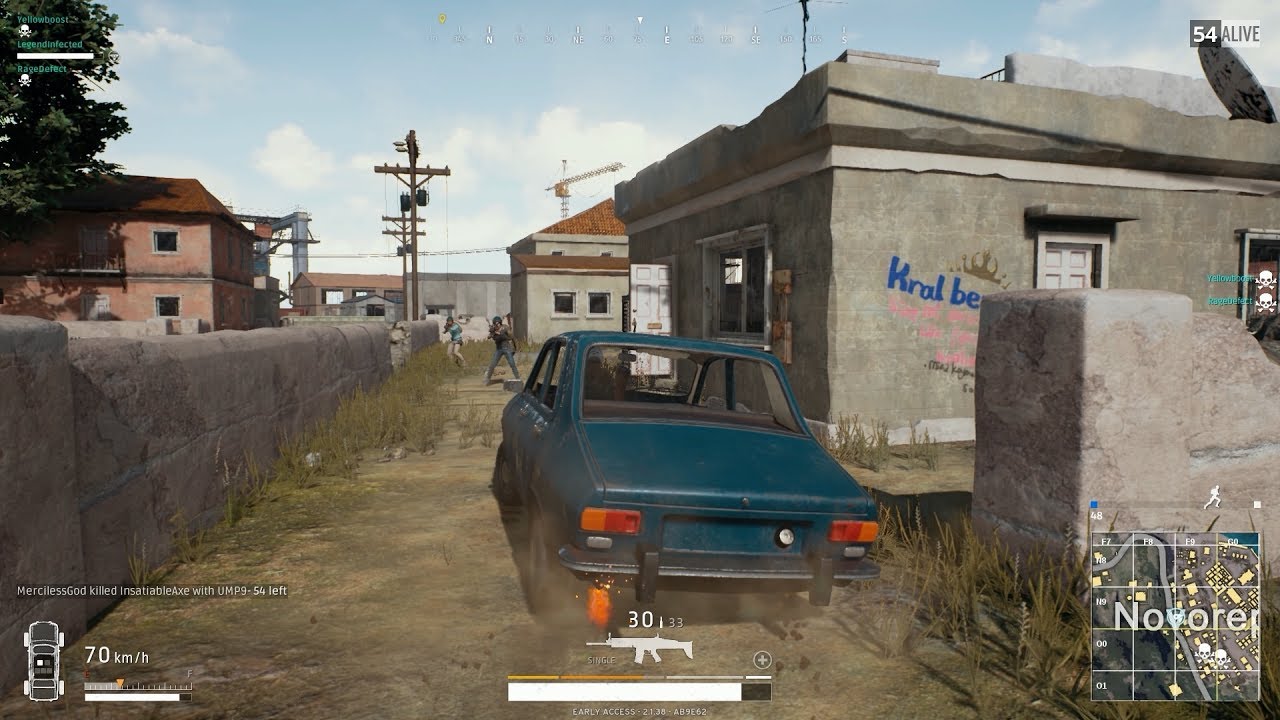 PUBG - Grenades, Vehicles, and Knockouts - YouTube