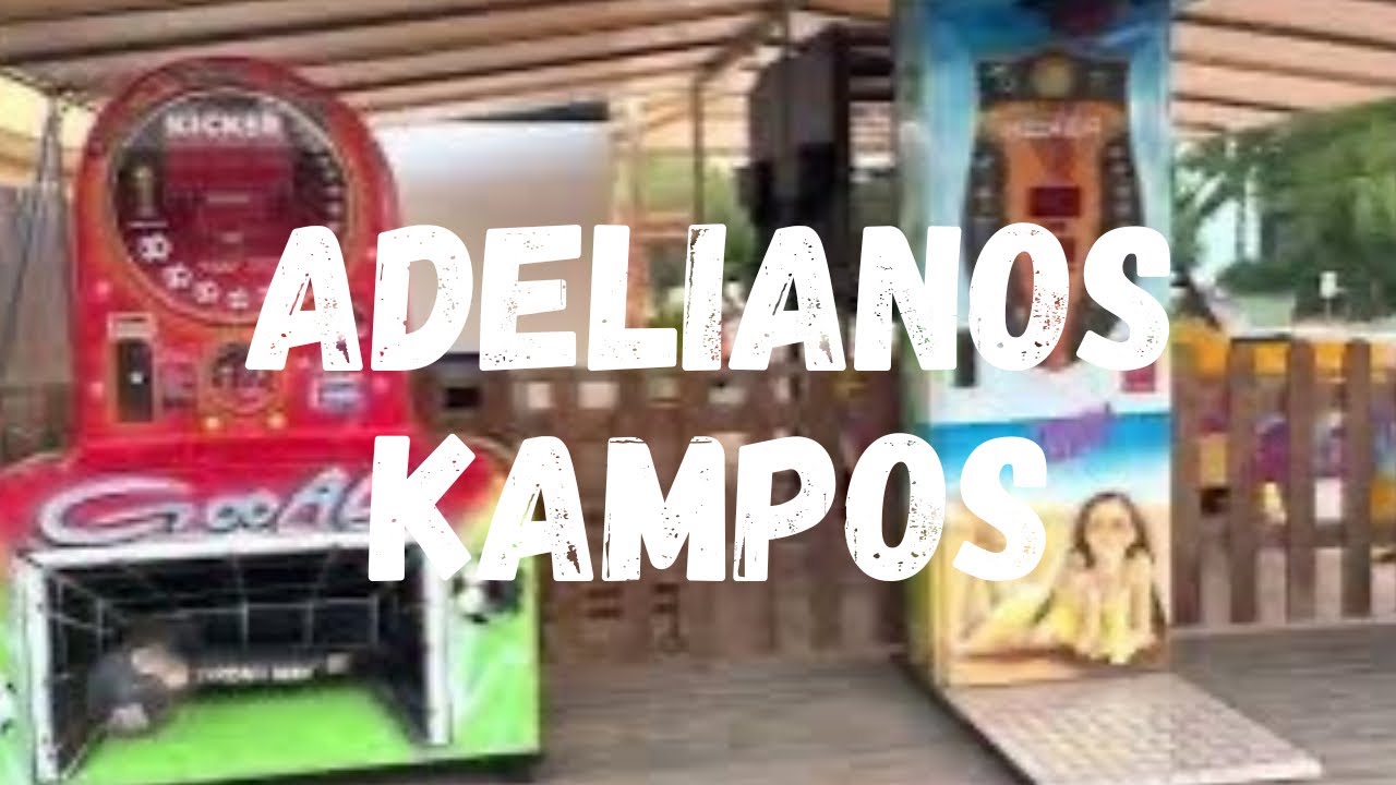 Adelianos Kampos Shopping Einkaufsstraße Kreta - YouTube