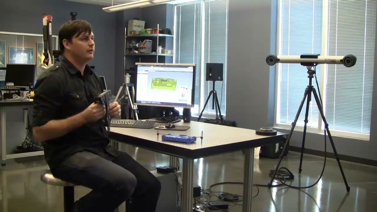 Geomagic Qualify Handy Probe Demo - YouTube