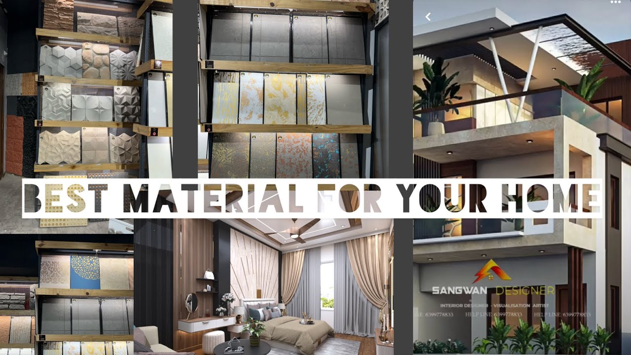 Best material for your home ( घर बनाते समय लगाये ये material) || luxury ...