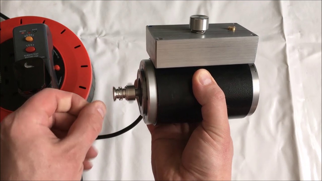 Variable speed replacement motor for Emco Unimat 3 and Emco Unimal SL lathes - YouTube