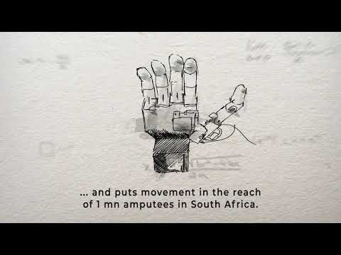 Wits biomedical engineers give amputees a hand #Wits4IR #bionichand #brainwaves #engineering