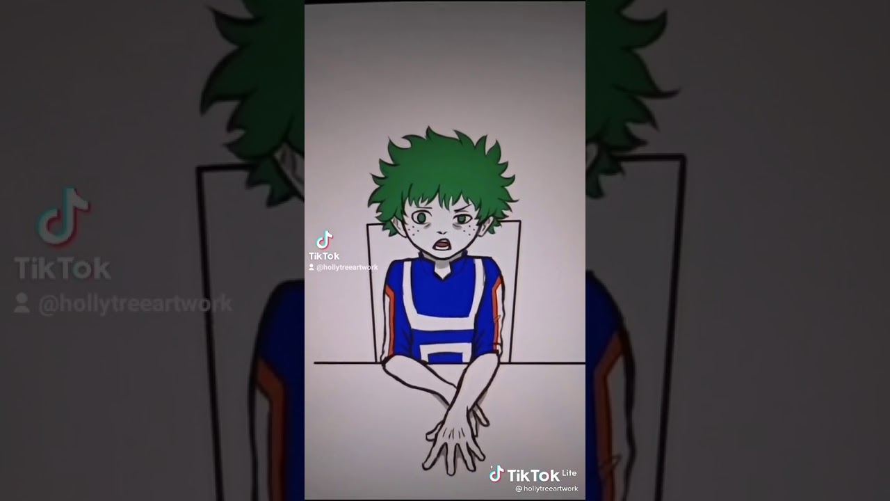 Deku in a bad mood/my hero academia - YouTube