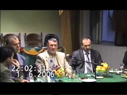 Islami sohbetler 16 ci, hisse Qazi Haci Mireziz Seyidzade İlahiyyat üzrə fəlsəfə doktoru