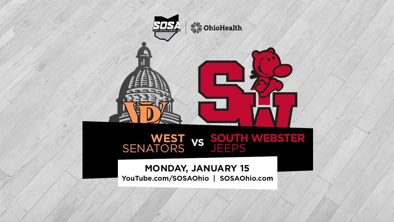 LIVE GIRLS BASKETBALL - Portsmouth West Senators vs South Webster Jeeps ...