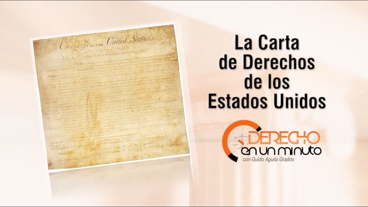 La Carta de Derechos de los Estados Unidos - DE1M # 238 - YouTube