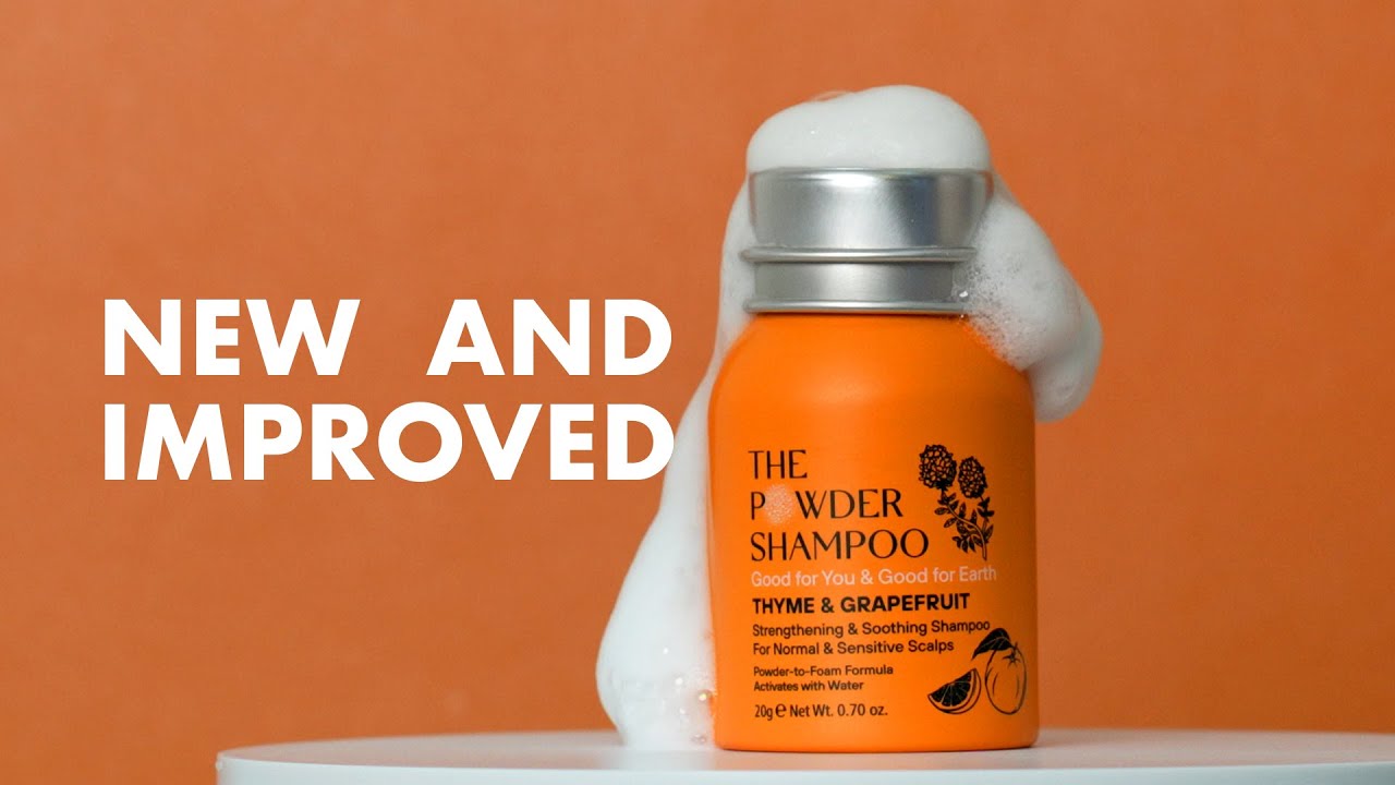 New Travel Size Shampoo & Body Wash | The Powder Shampoo - YouTube