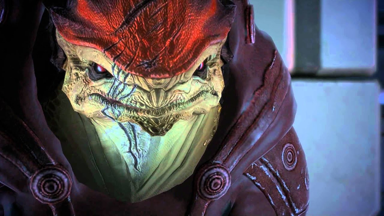 Mass Effect: A Talk With Wrex - YouTube
